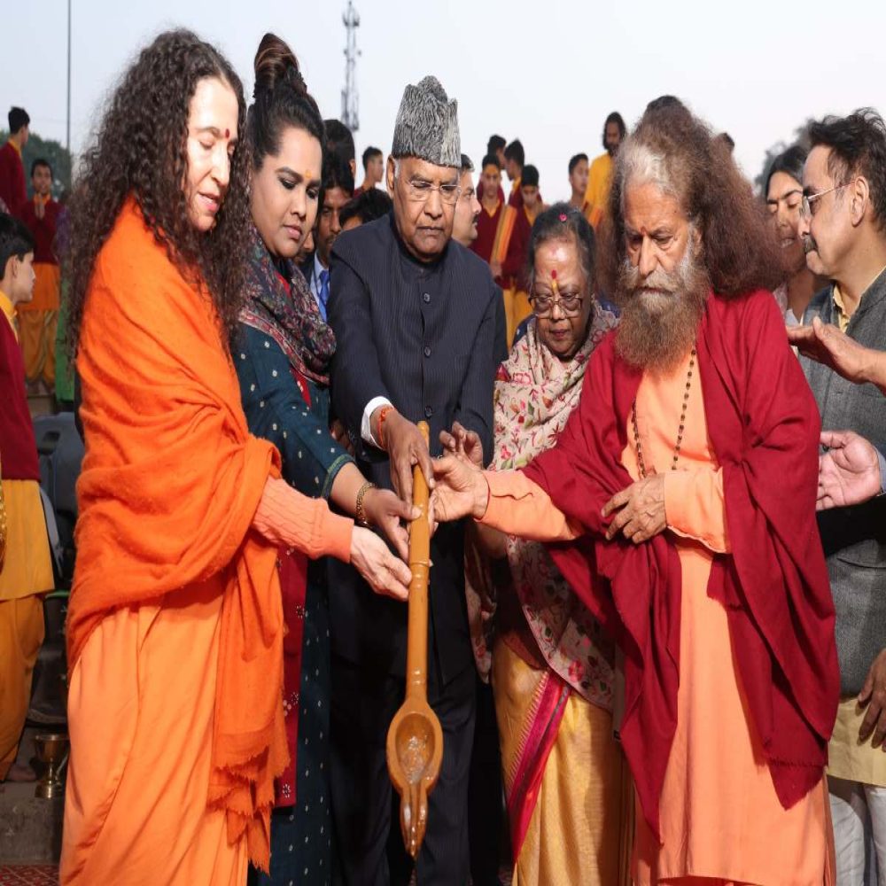 Celebrating Menstrual Hygiene Day Sadhvi Bhagawati Saraswati